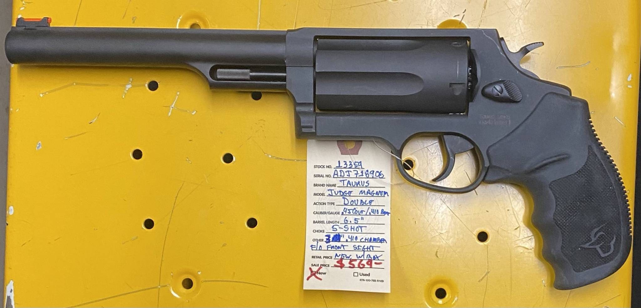 Taurus Judge 45lc/410g | Gun Runners