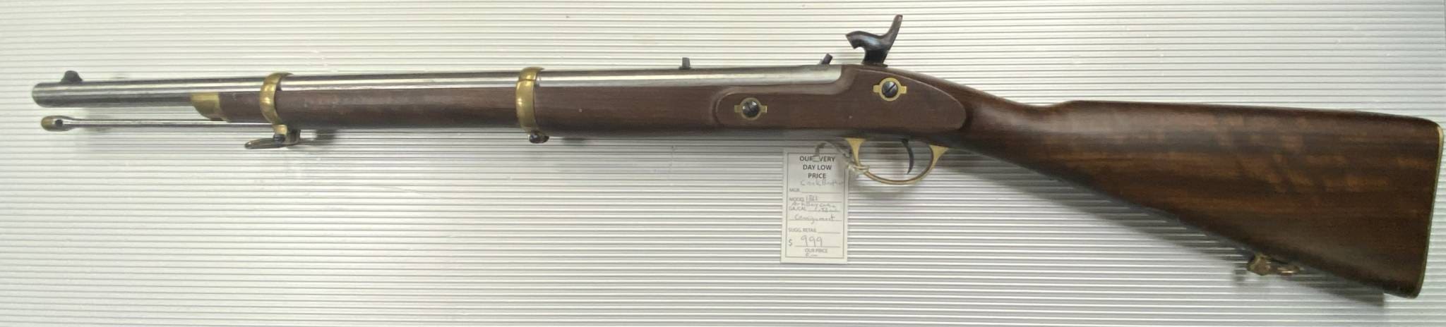 Cook Brothers 1861 artillery carbine 58 Cal | Gun Runners