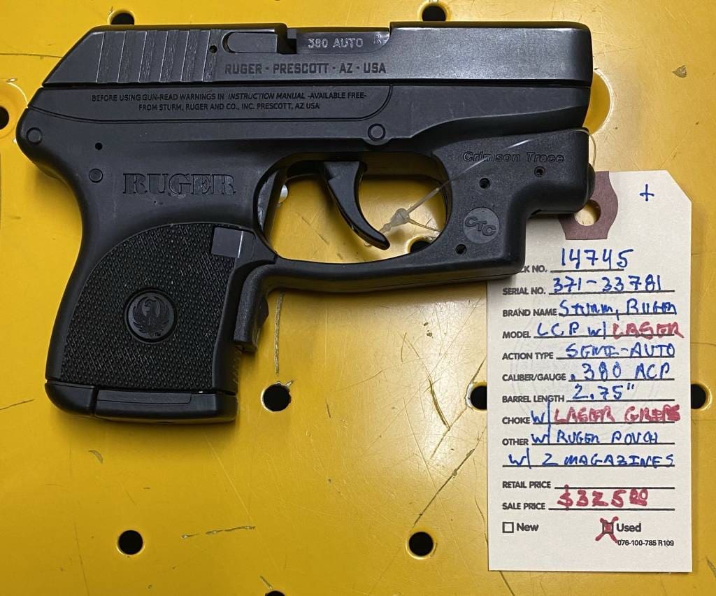 ruger, LCP 380auto | Gun Runners