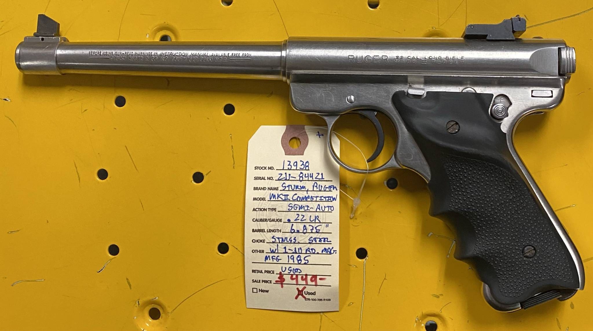 Ruger, Mark two competition 22 lr | Gun Runners