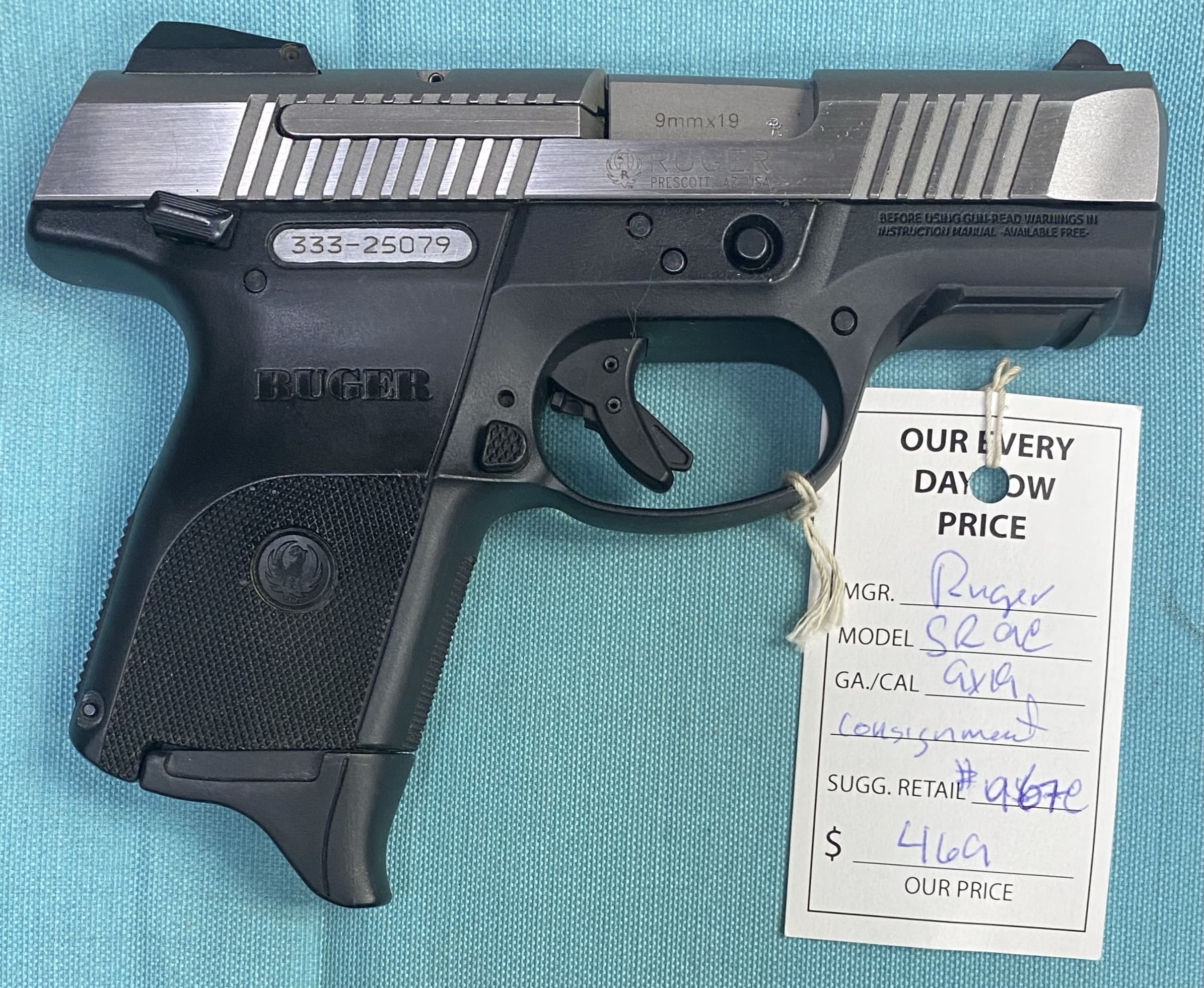 Ruger SR9 compact 9 mm – Gun Runners