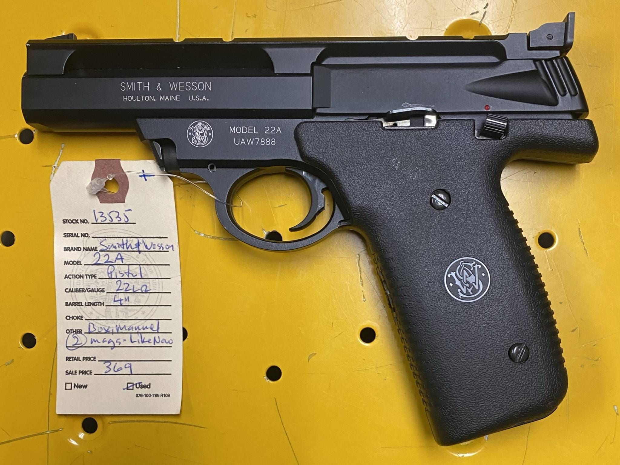 Smith and Wesson 22A 22 lr | Gun Runners