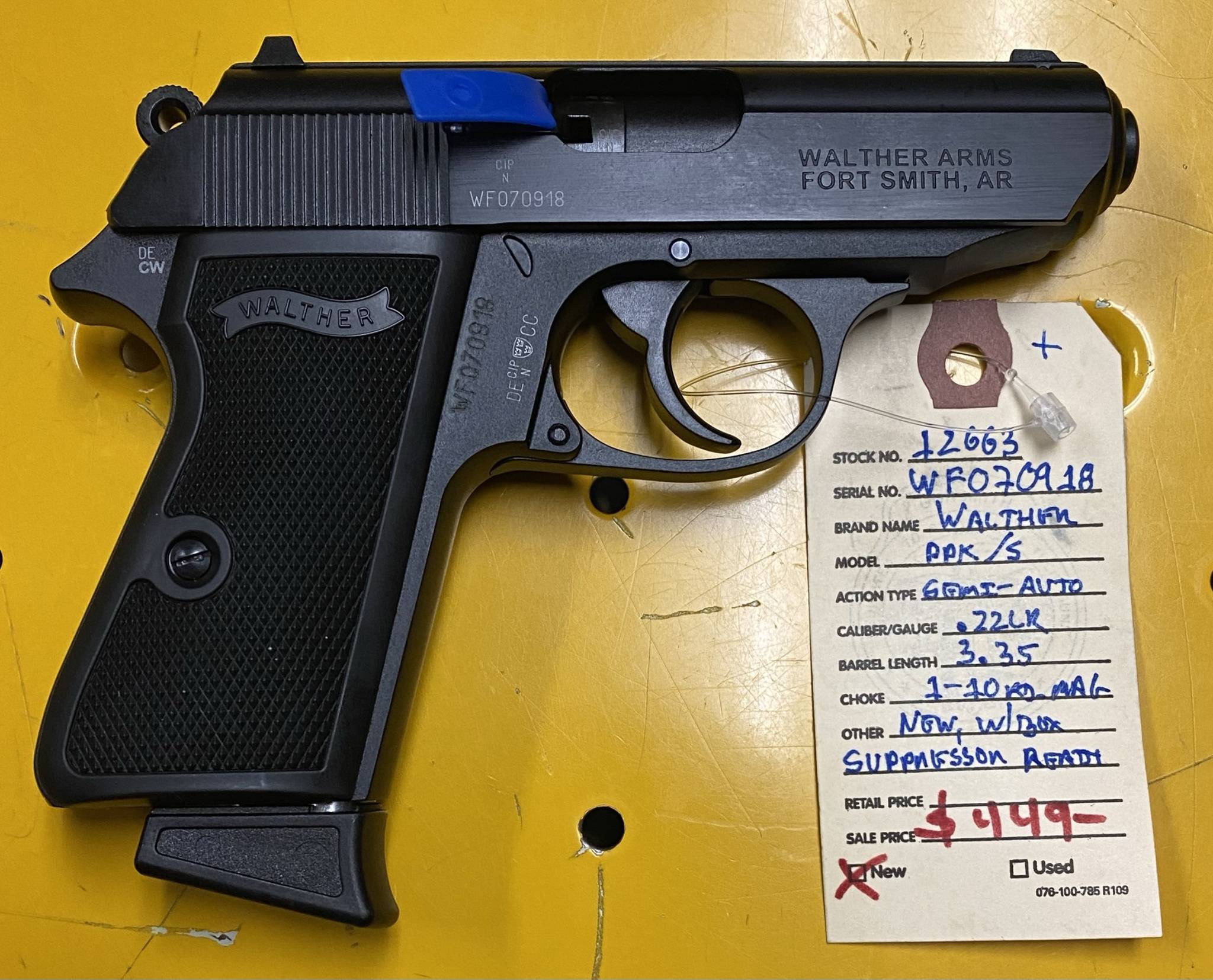 Walther PPK/S 22 lr | Gun Runners