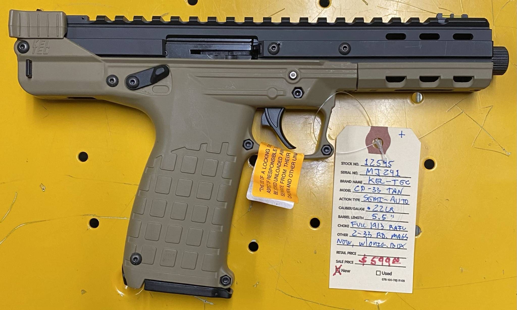 Kel Tec Cp33 22lr | Gun Runners