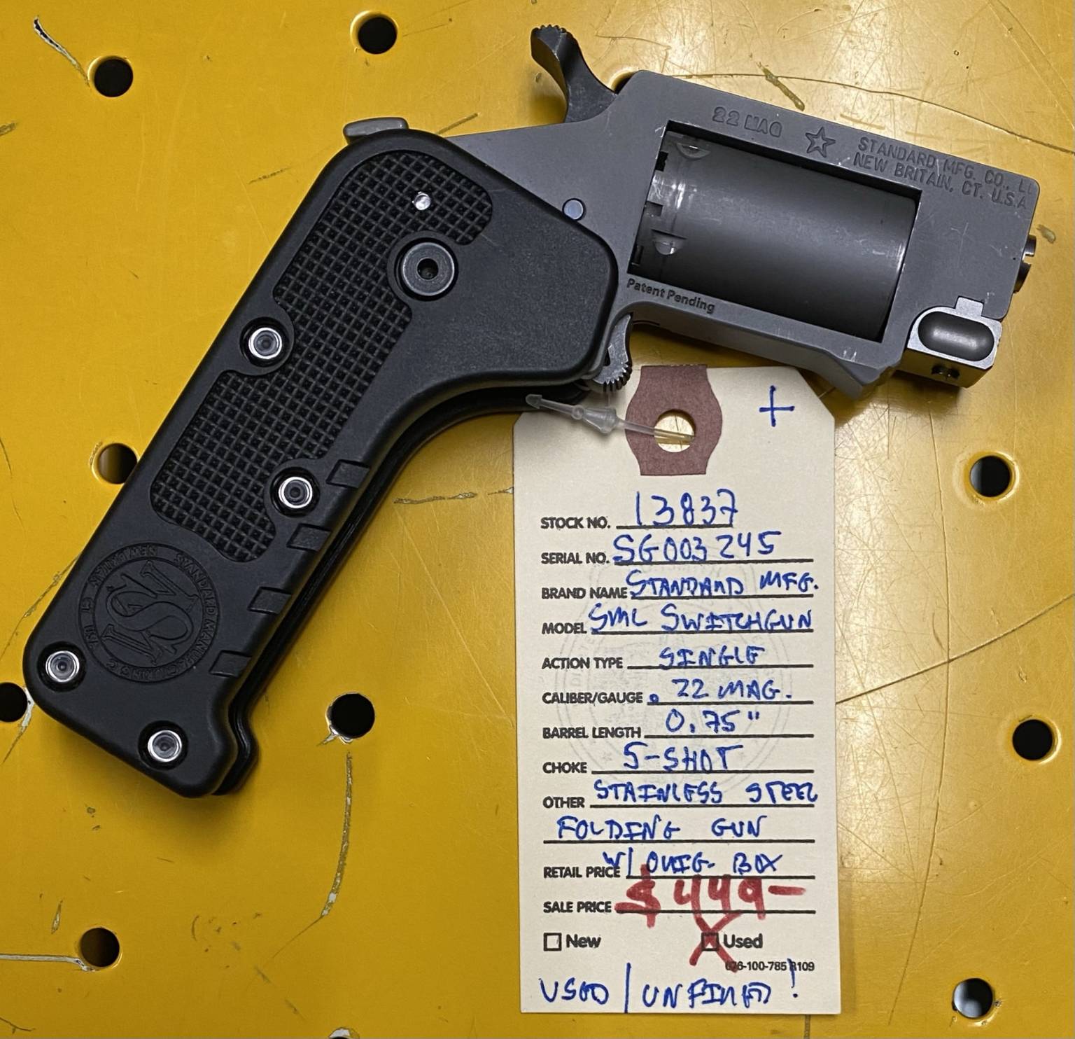 Standard manufacture, SML switch Gun 22 Mag | Gun Runners