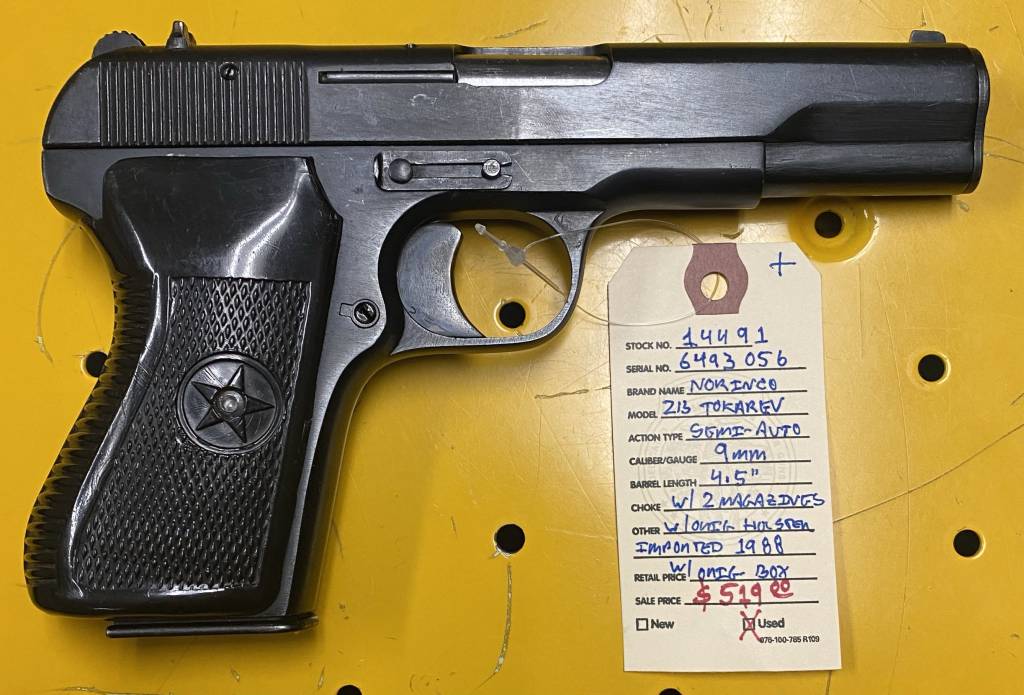 Norinco 213 Tokarev 9 mm – Gun Runners