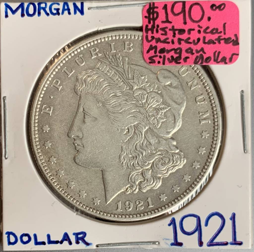 Morgan 1921 Silver Dollar | Gun Runners