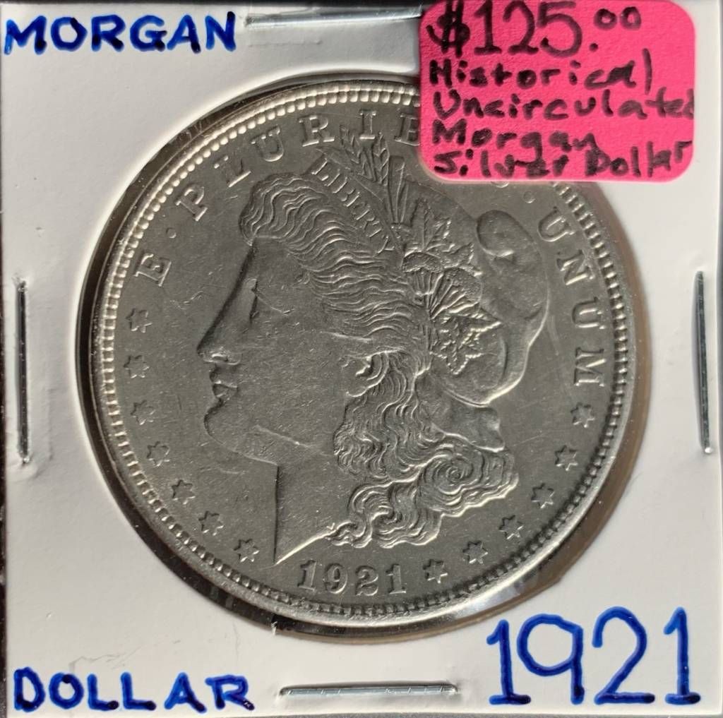 Morgan Silver Dollar 1921 | Gun Runners