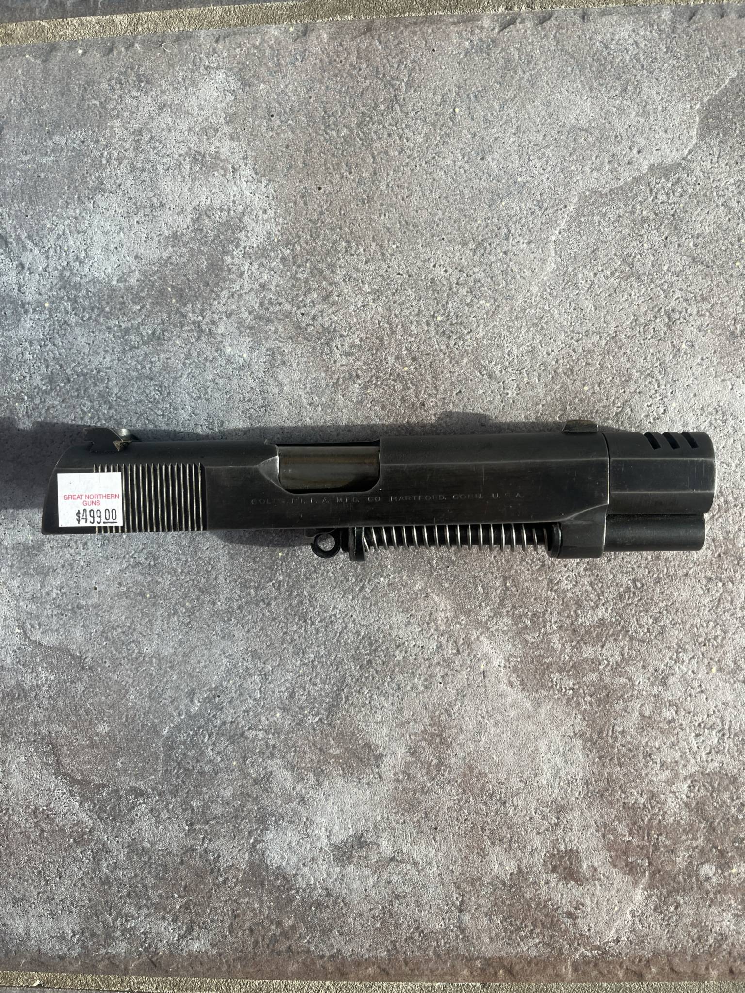 Colt commander complete upper with muzzle brake attachment 45acp | Gun ...