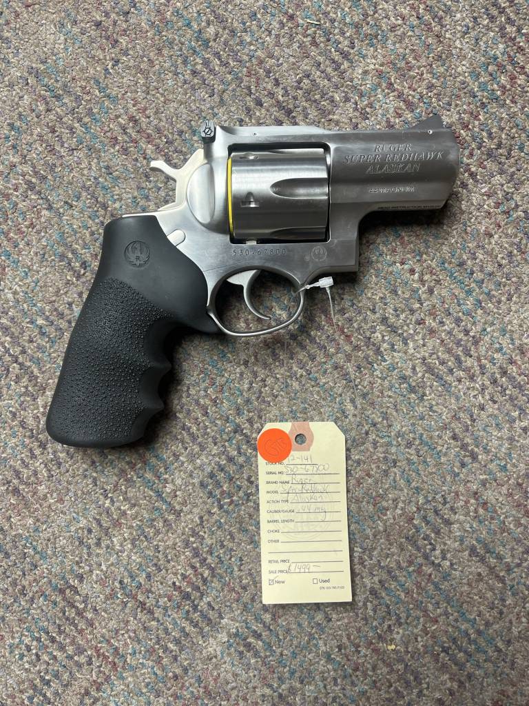 Ruger Super Red Hawk, Alaskan, .44 Magnum caliber, w/2.5” barrel, 6 ...