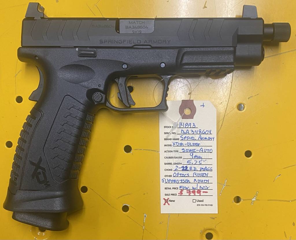 Springfield XDME elite tactical 9mm | Gun Runners