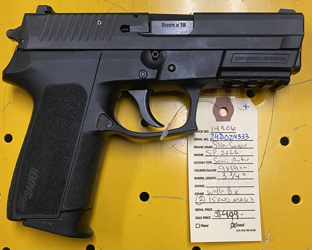 Sig Sauer SP 2022 9 mm | Gun Runners