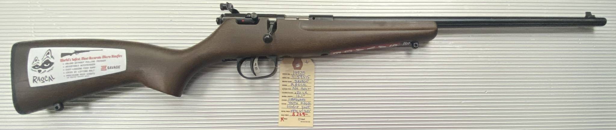 Savage rascal 22 lr | Gun Runners