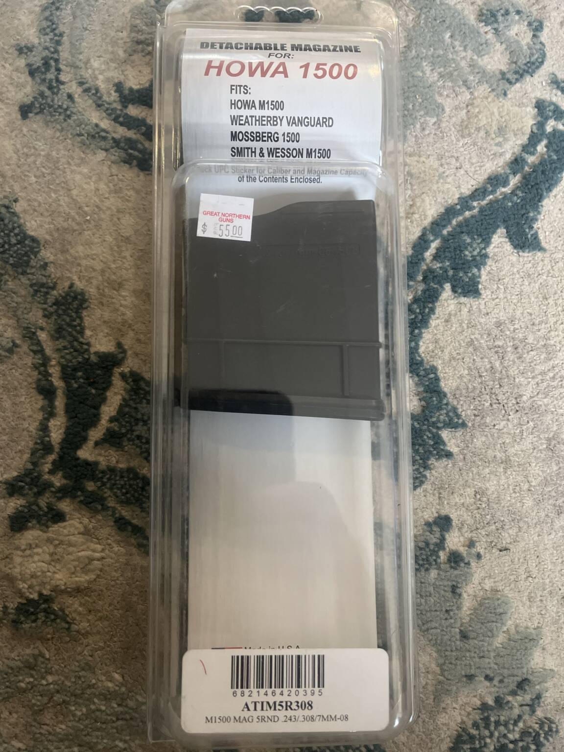 Howa 1500 five round magazine, 308 | Gun Runners