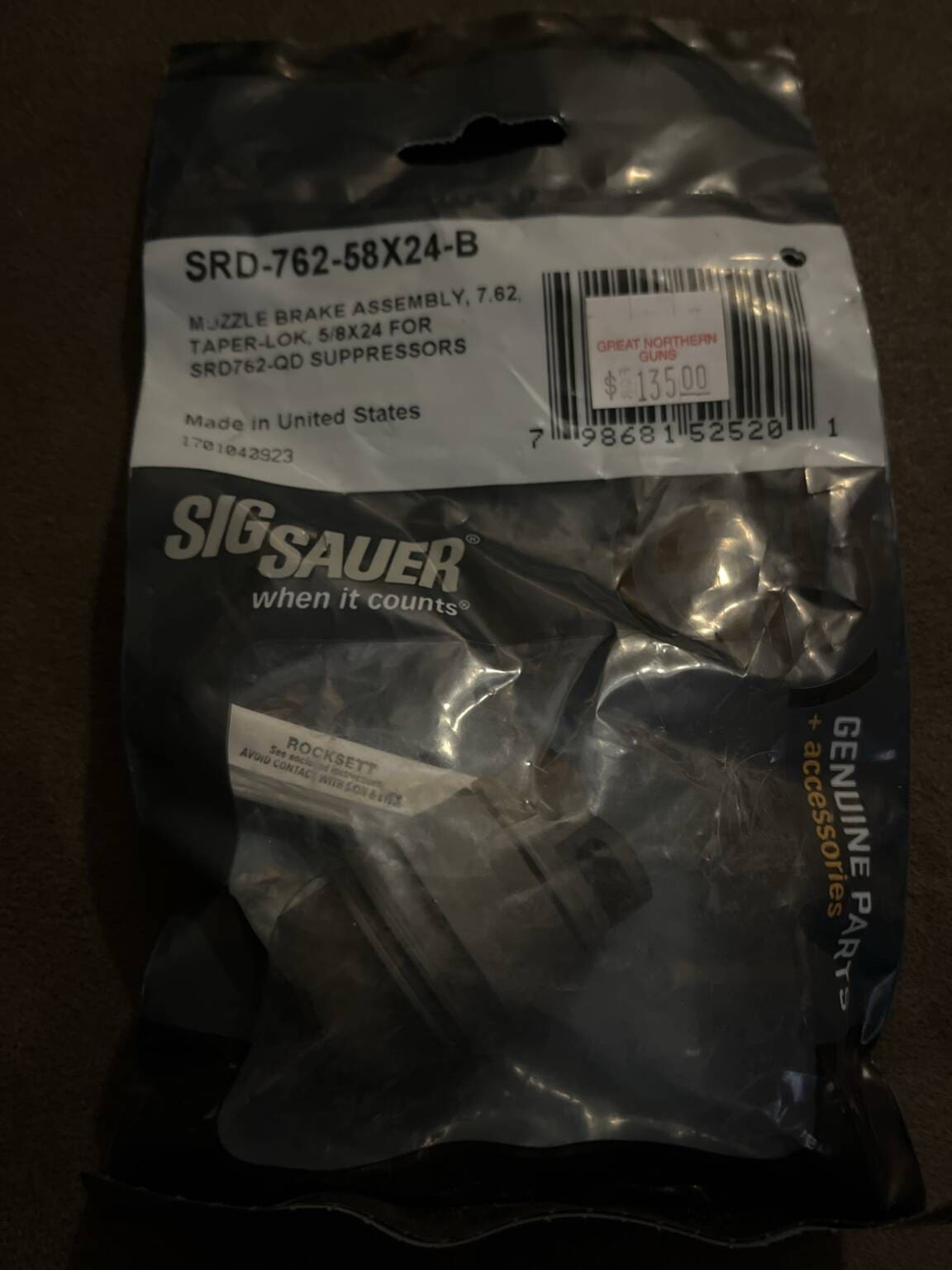 muzzle brake assembly, 7.62 Srd Suppressors | Gun Runners