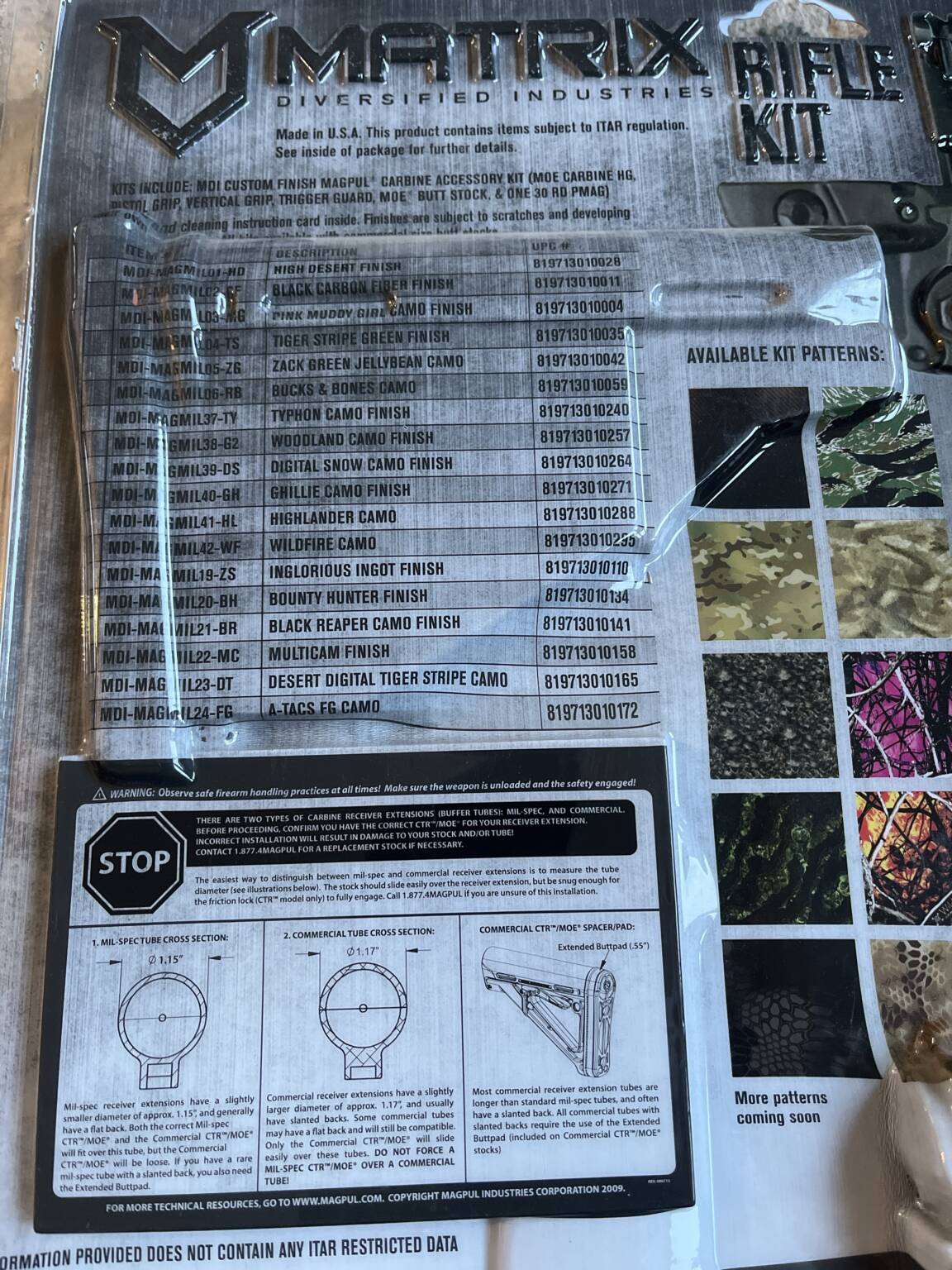 AR-15 matrix rifle stock kit | Gun Runners