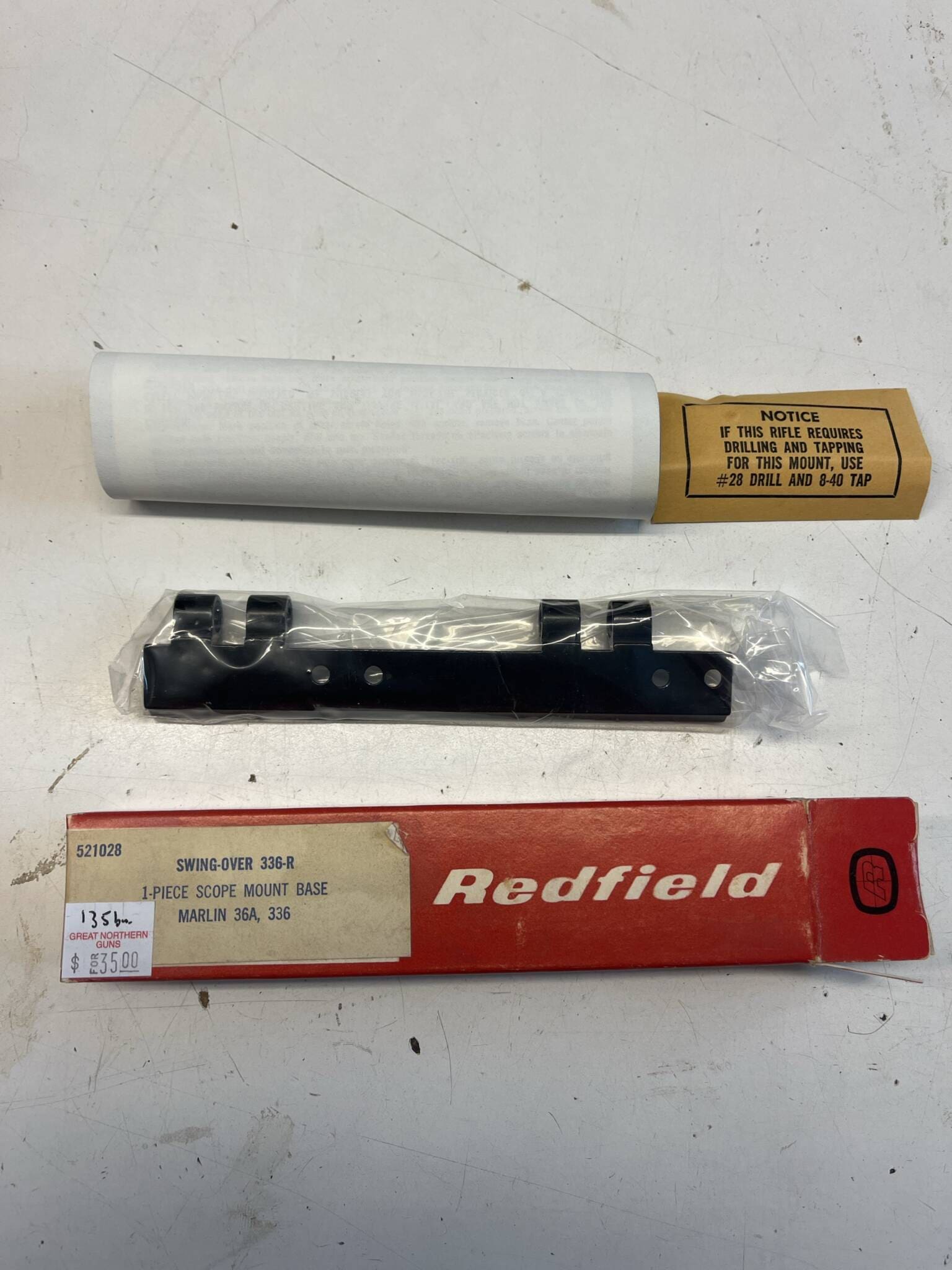 marlin 36 336 one piece, scope mount base swing over – Gun Runners