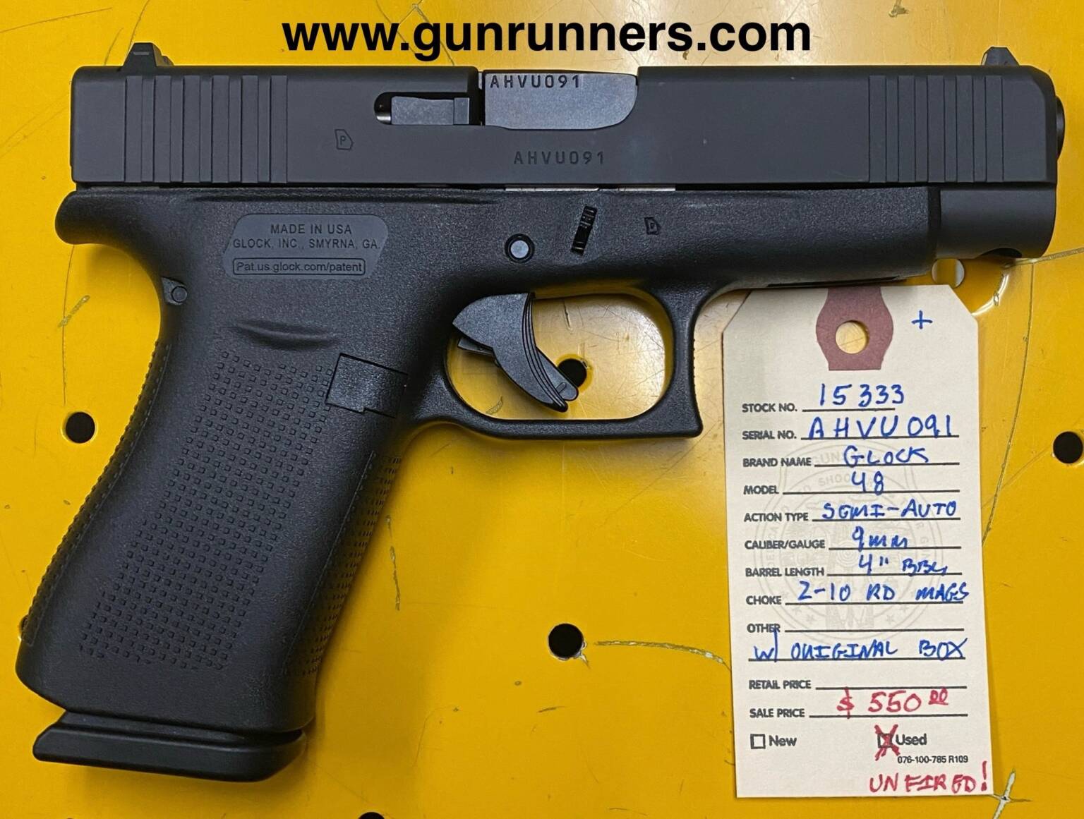 Gun Runners Home | Gun Runners